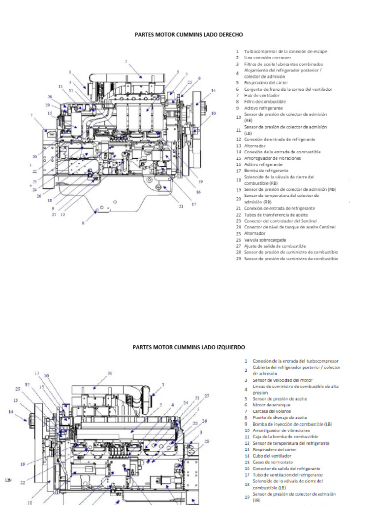 Motor Cummins | PDF