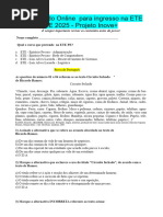 Prova de Bolsa Coc - Exemplo 1 PDF | PDF | Fóton | Massa