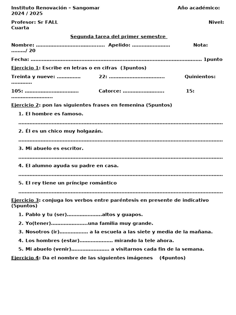 derber 1 4ème | PDF