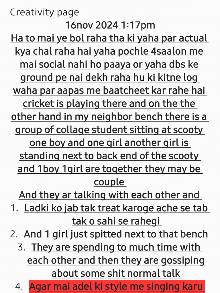 Creativity Pages - 241205 - 062739 | PDF