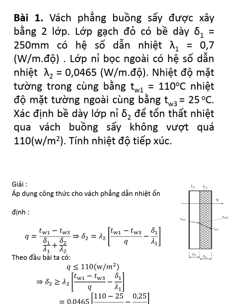 Bai tap mau chuong 1 - Dan nhiet | PDF
