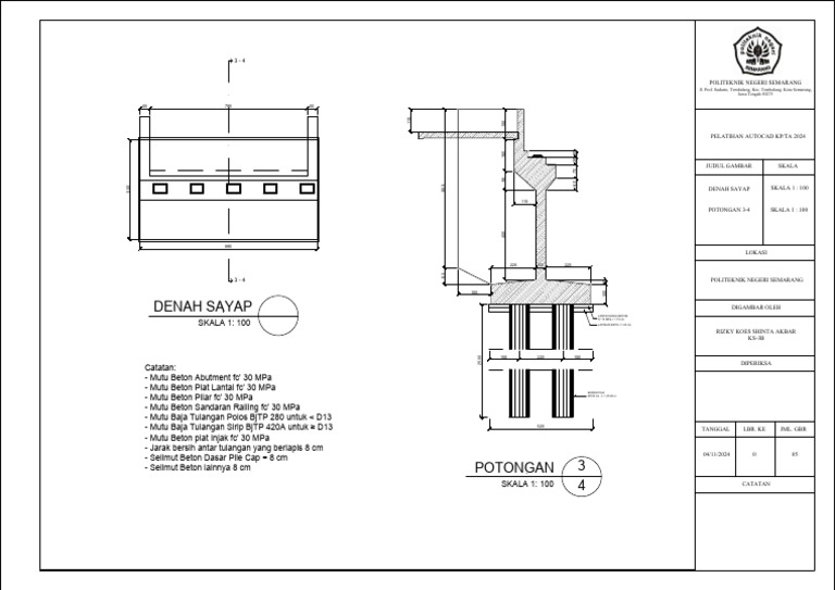 Spesifikasi Struktur Beton dan Baja | PDF