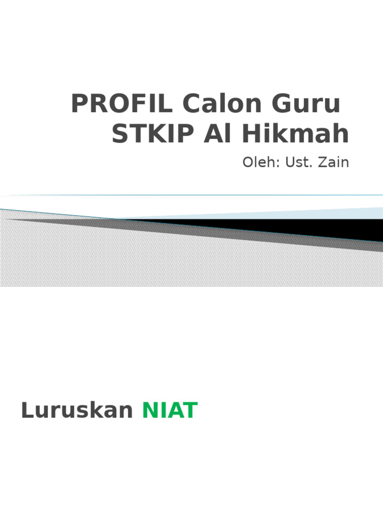 Materi Profil Guru Ideal | PDF