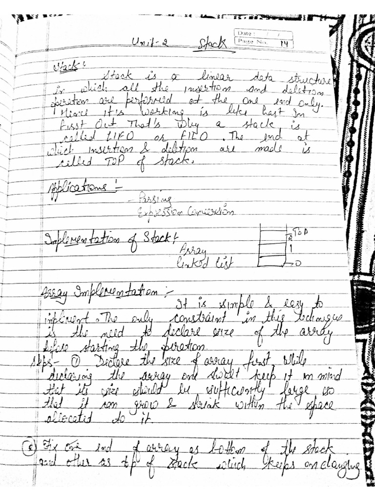 DS Unit2 Stack | PDF