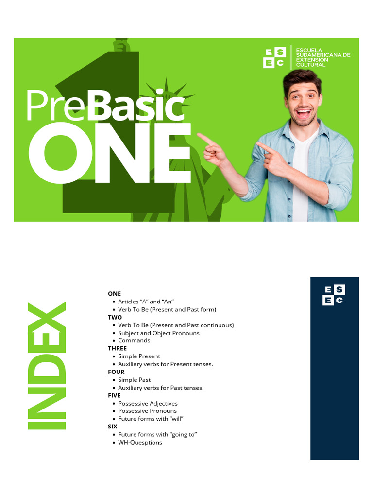 PRE BASIC 1 | PDF | Verb | Language Families