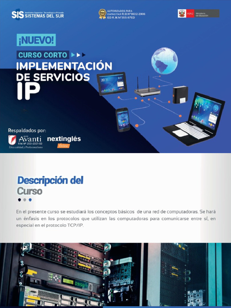 Brochure - Implementacion de Servicios Ip | PDF