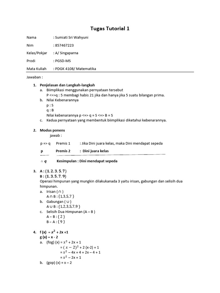 TT 1_PDGK 4108_MTK_Sumiati Sri Wahyuni_857467223 | PDF