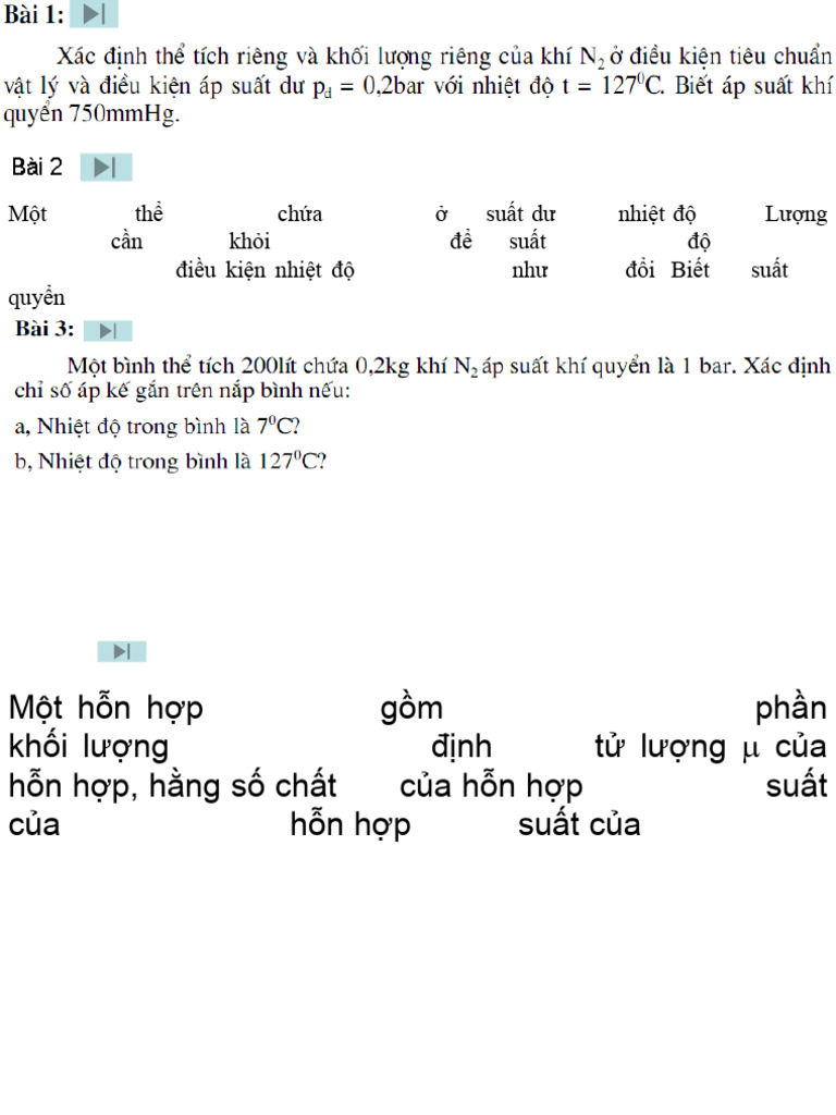 Bai Tap Chuong 1 Va 2-Nhiet Dong | PDF