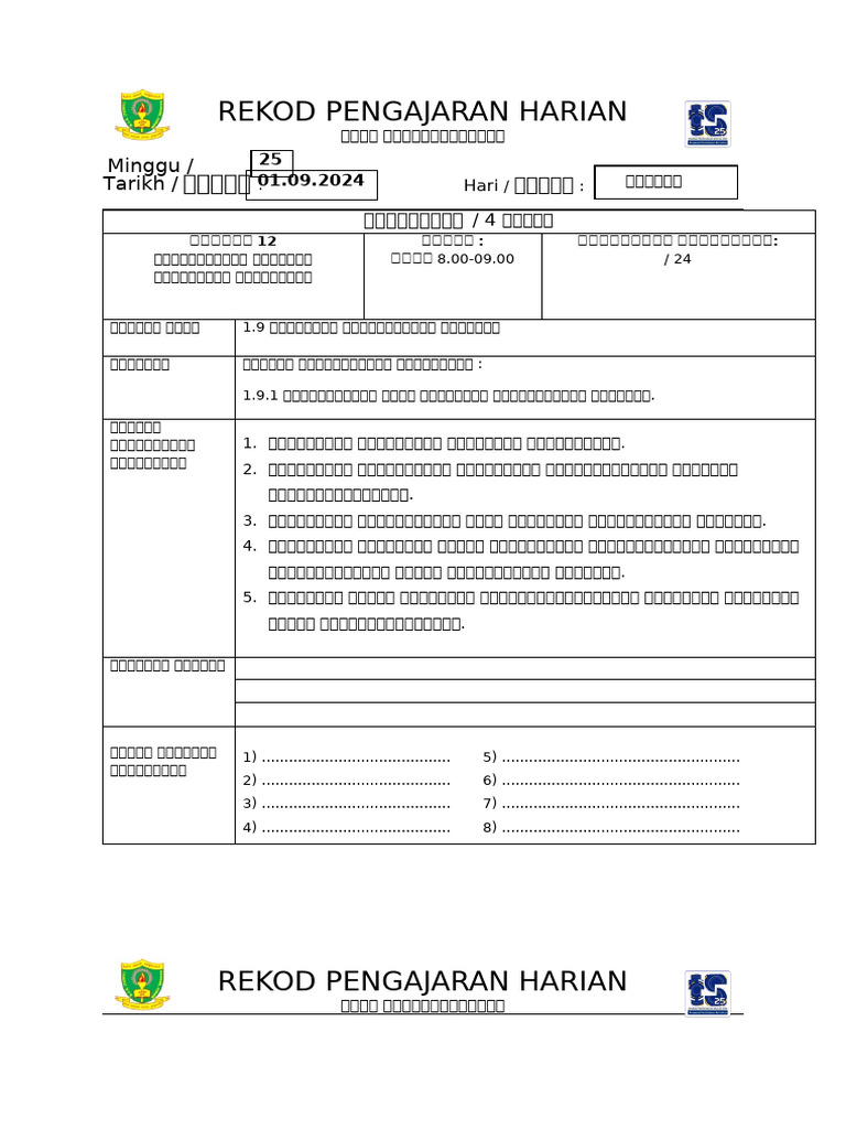 RPH THN 2 | PDF