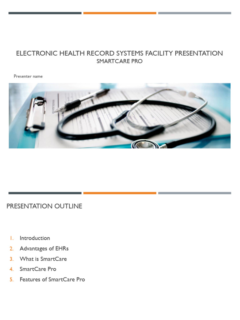 SmartCare Pro Presentation For Facilities | PDF | Electronic Health ...