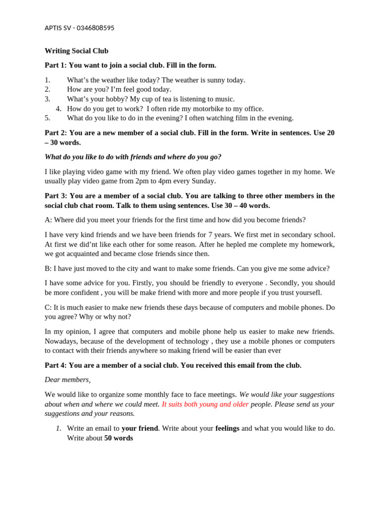 Joining a Social Club: A Guide | PDF
