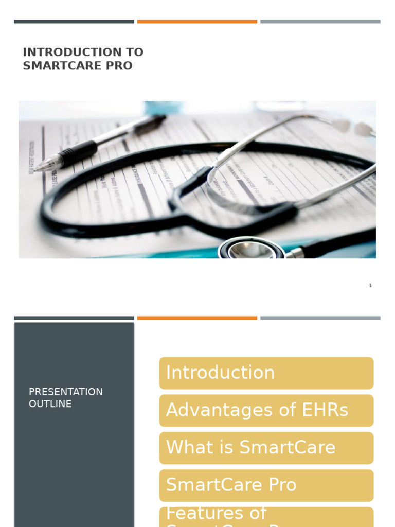 Introduction To SmartCare Pro | PDF | Electronic Health Record | Health ...