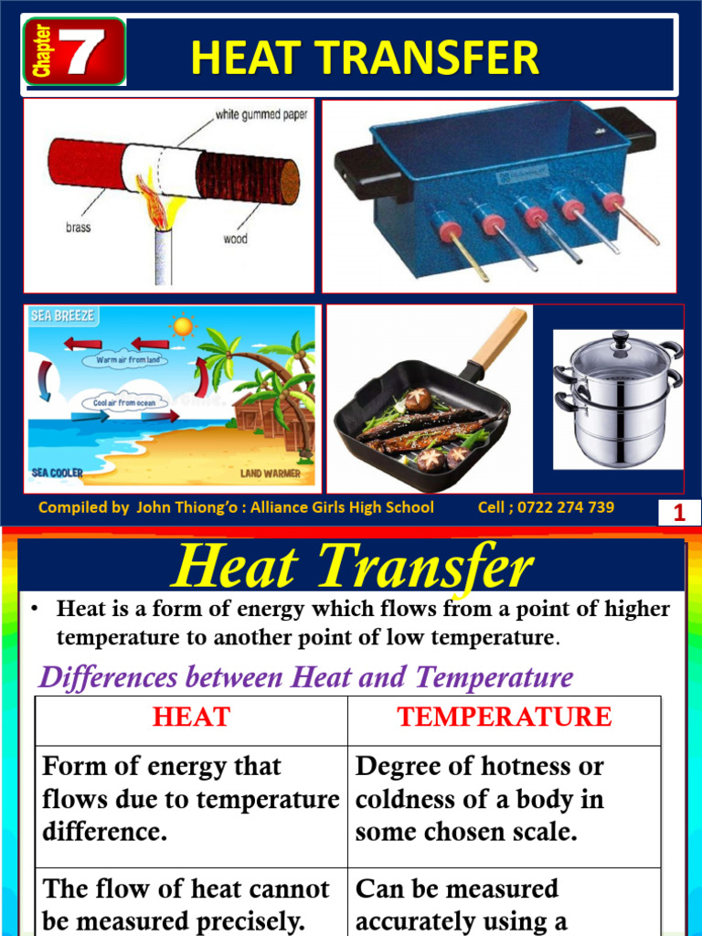 1.7 HEAT TRANSFER (1) | PDF | Heat Transfer | Greenhouse Effect