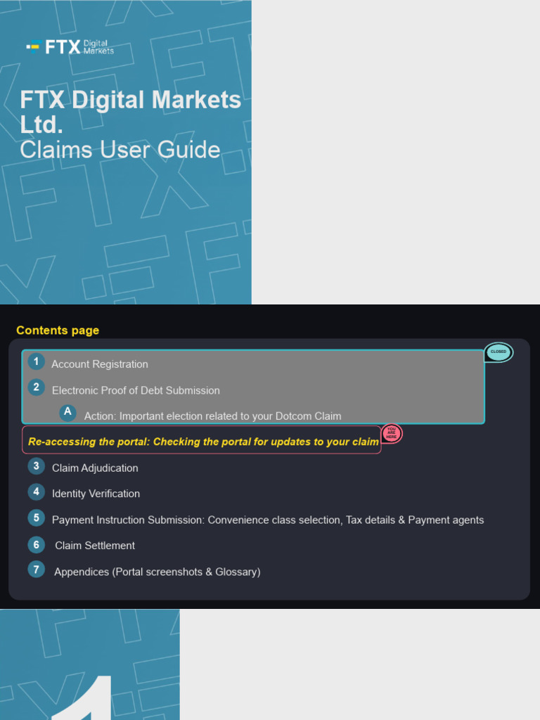 FTX Digital Markets Claim User Guide | PDF | Qr Code