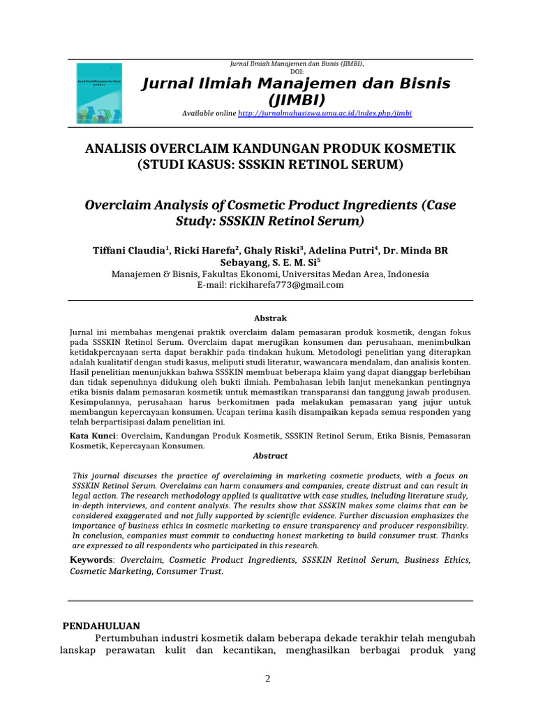 Overclaim_kandungan_produk_kosmetik_(_Etika_Bisnis[1]-1 | PDF