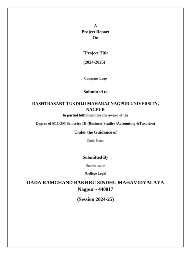 Front Four Pages Research Project | PDF