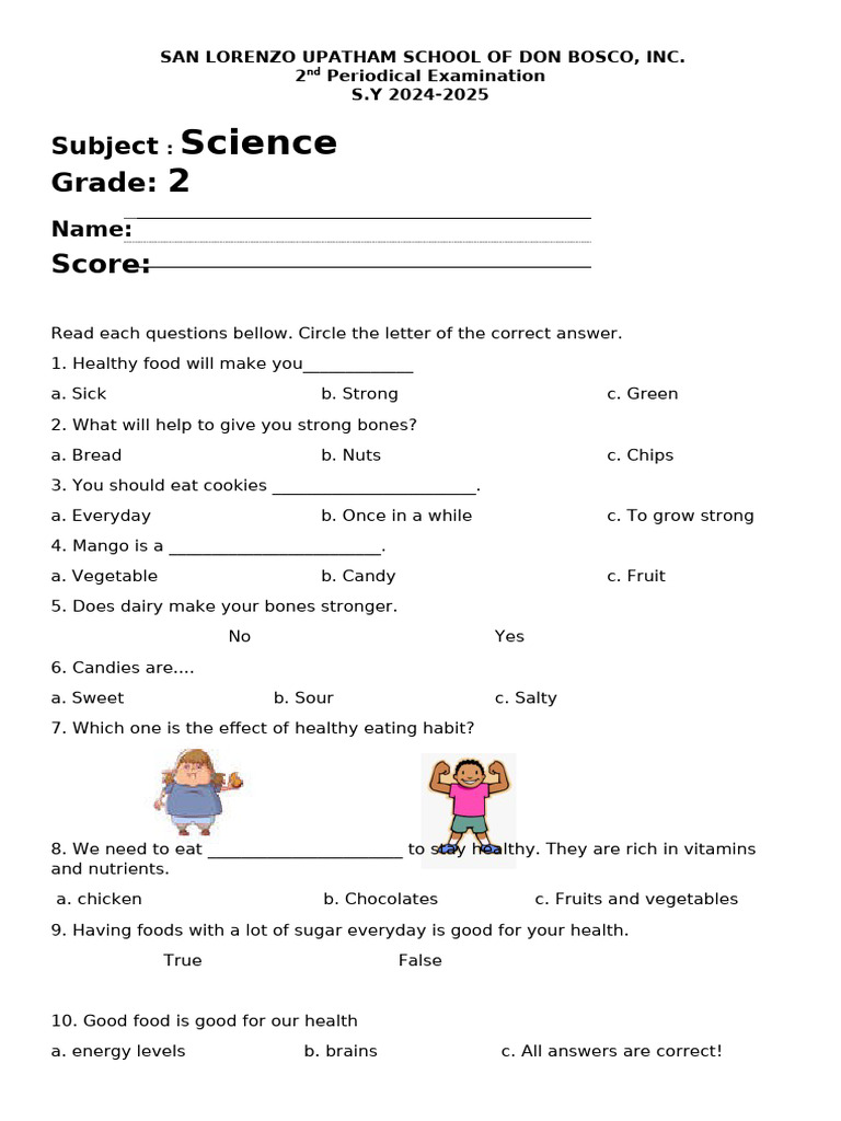Science G2 (3) | PDF | Foods | Vitamin