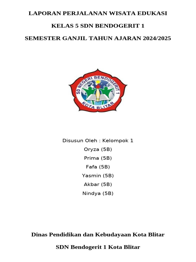 Laporan Perjalanan Wisata Edukasi | PDF