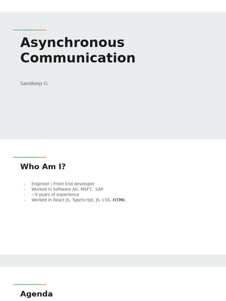Async Communication | PDF | Callback (Computer Programming) | Java Script Async Communication | PDF | Callback (Computer Programming) | Java Script