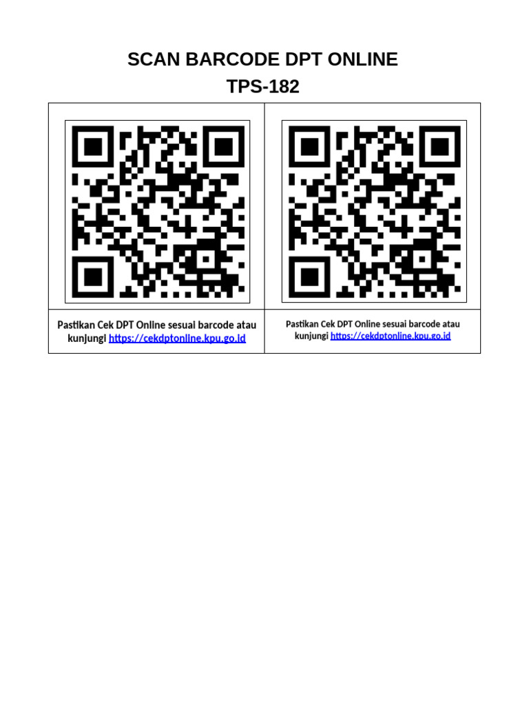 Barcode DPT Online | PDF