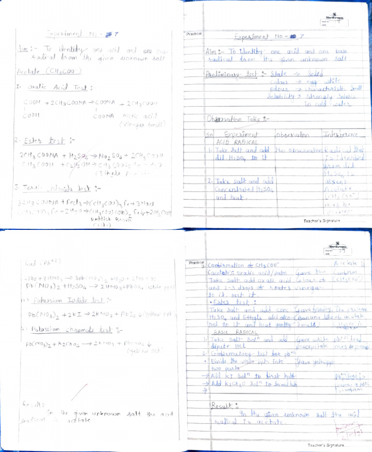 Experiment No 7 | PDF