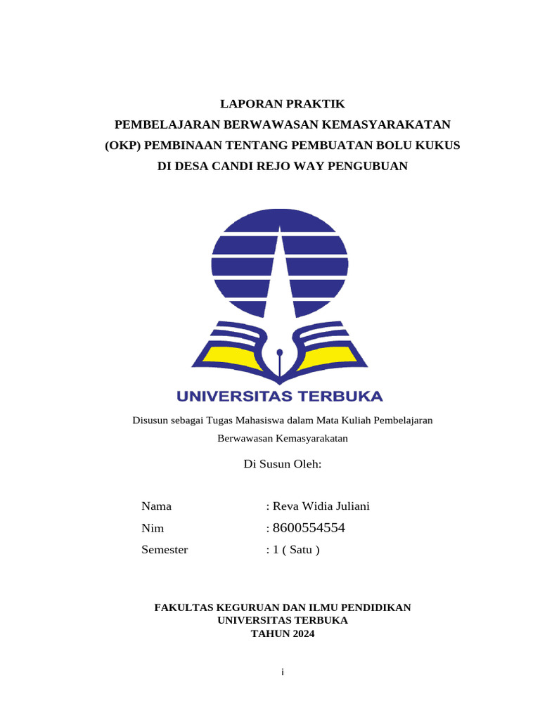 LAPORAN PRAKTIK RERE | PDF