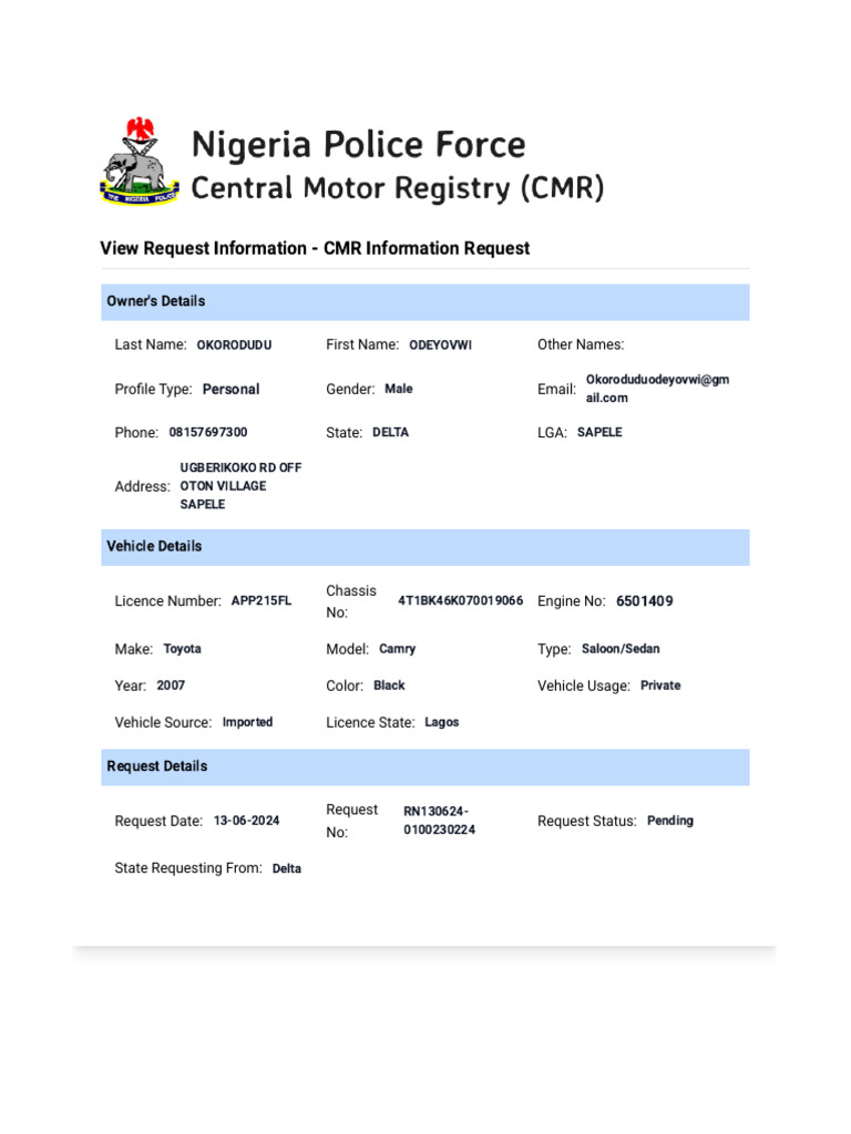 NPF Cmris | PDF