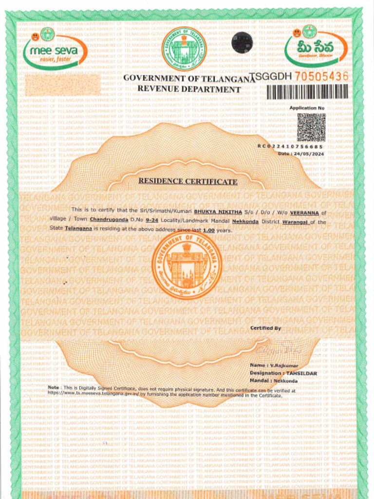 Nikitha RE 2024 | PDF