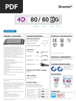 Datasheet - Dramix 4D 6560BG - EN - 20231204 - 6560BG - Dramix 4D | PDF | Strength Of Materials ...