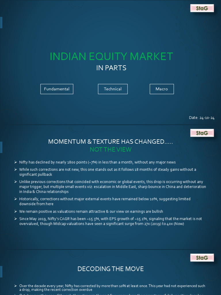 Indian Equity Market Analysis: Trends & Outlook | PDF | Investing ...