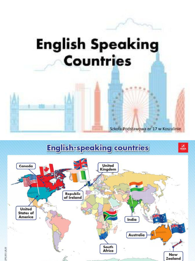 English Speaking Countries Pdf _ Map Of English Speaking Countries – DXKDD