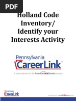 List of Occupations Based On Holland Codes | PDF