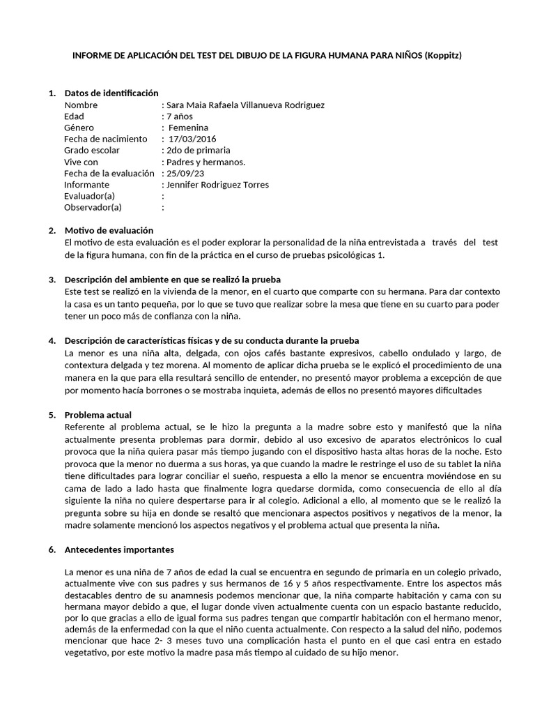 23 2 Esquema de Informe | PDF | Dormir | Agresión