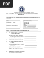 UIIC Form | PDF