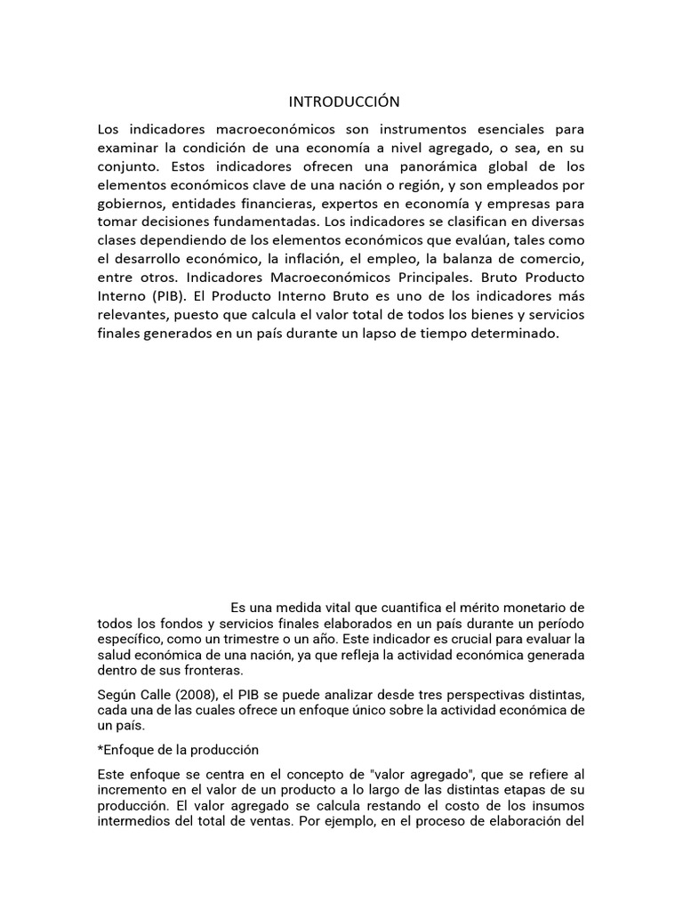 Turniting Economia y Finanzas | PDF | Producto Interno Bruto | Inflación