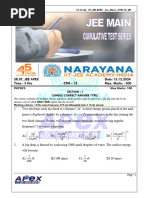 JEE Mains PNC Practice Questions | PDF