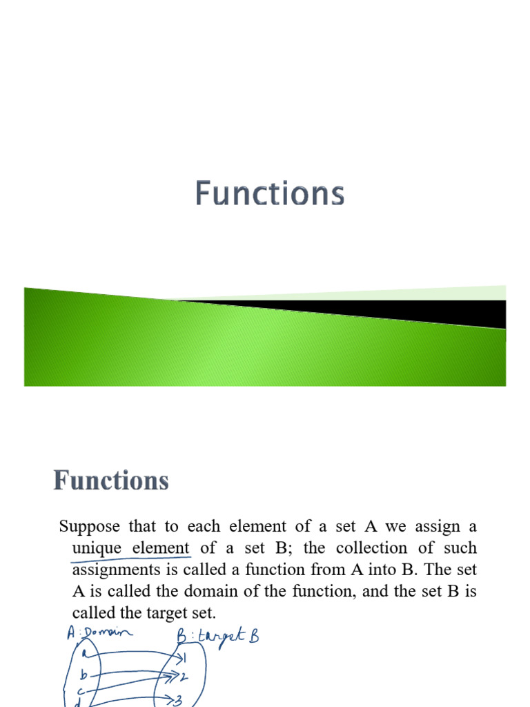Understanding Functions and Identity Functions | PDF
