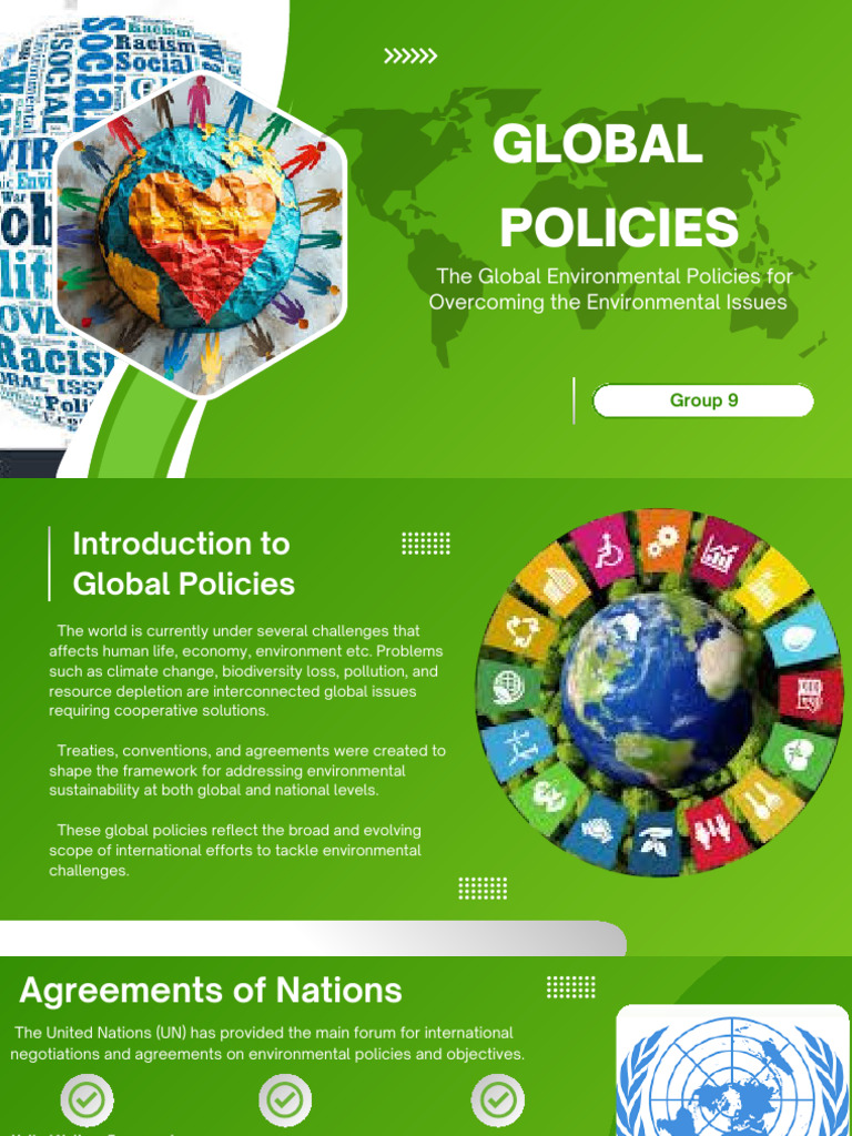 GLOBAL POLICIES_1 | PDF | Climate Change | Sustainability