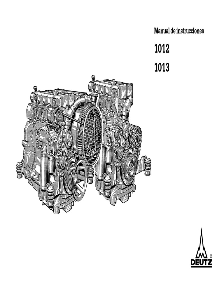 Deutz BF6M 1013 Manual de Operacion | PDF | Filtración | Bomba