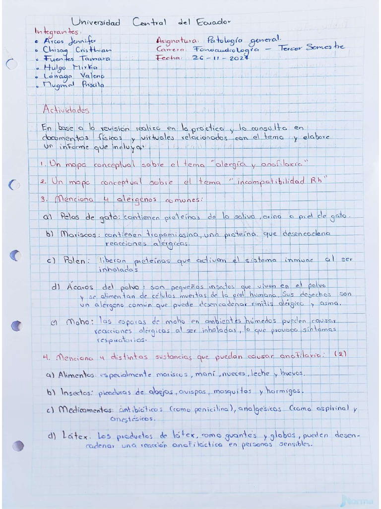 INMUNIDAD ALERGIA ANAFILAXIA G2 - Compressed | PDF