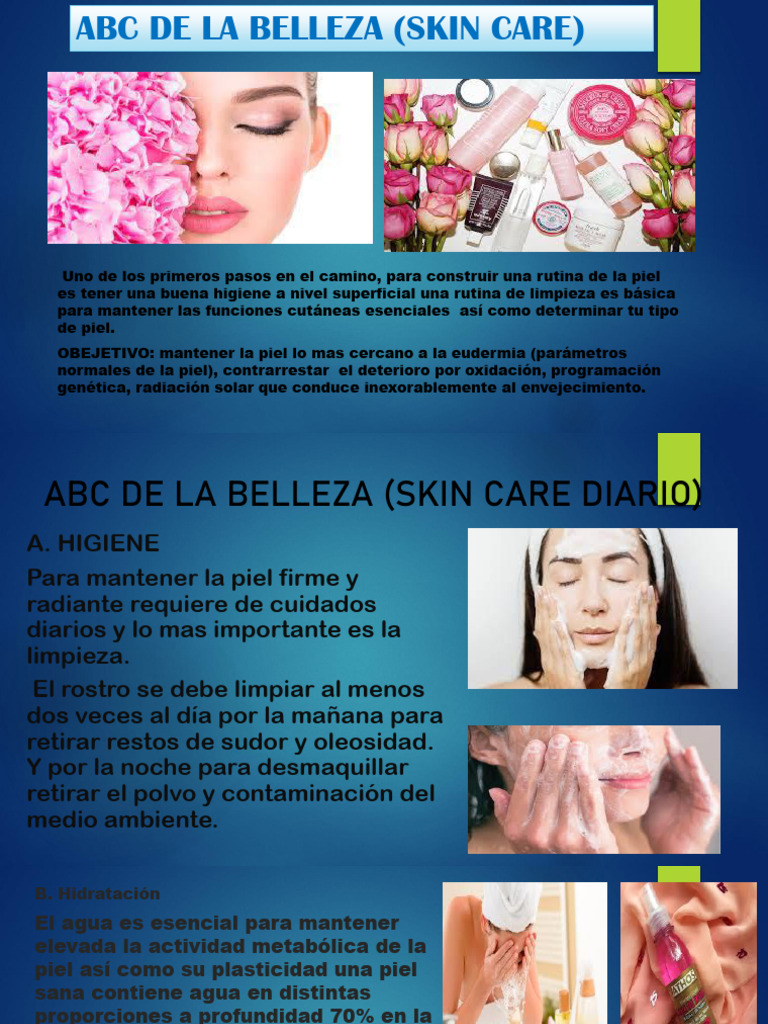 Abc de La Belleza Skin Care Diario | PDF | Piel | Protector solar