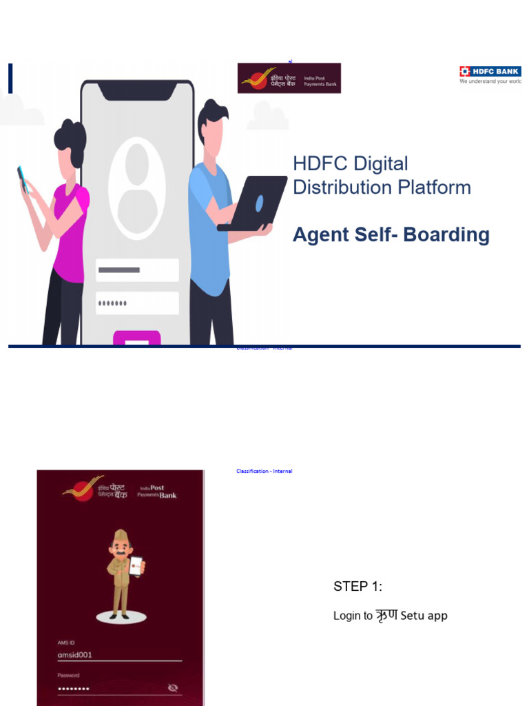 HDFC Bank DDP Agent Self Onboarding | PDF | Access Control | Computing