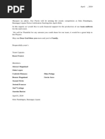 Sample Speech for Barangay Kagawad | PDF | Tagalog Language