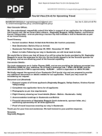 Diplomatic Correspondence: Note Verbale Sample | PDF | Social Science