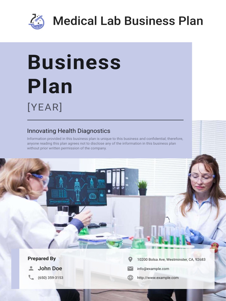 Medical Lab Business Plan | PDF | Medical Laboratory | Marketing