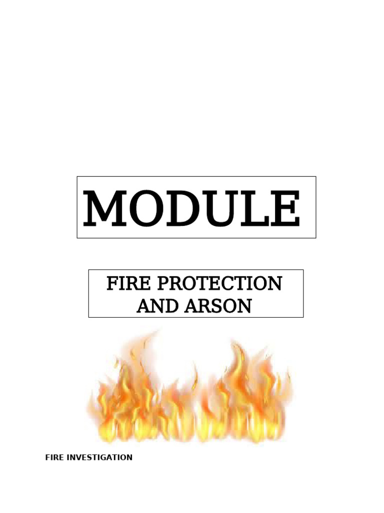 MODULE-3-FINALS-FIRE-PROTECTION-AND-ARSON-INVESTIGATION | PDF | Fires | Smoke