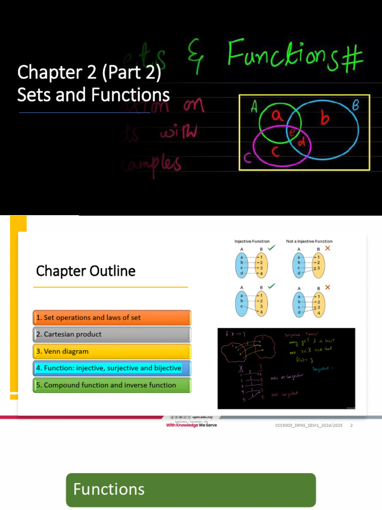 Chapter2 - Part2_Functions | PDF | Function (Mathematics) | Mathematical Logic
