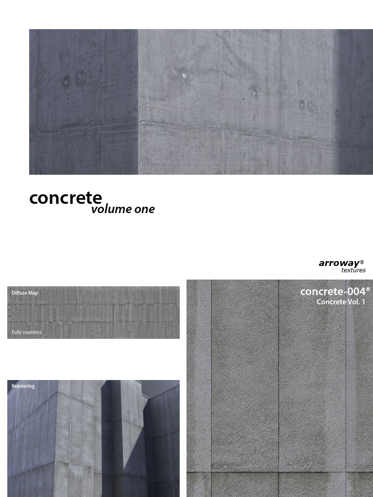 Arroway Textures Texture Guide Concrete 1 | PDF | Technical Drawing ...
