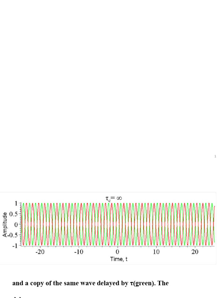 lec15 | PDF | Coherence (Physics) | Interferometry