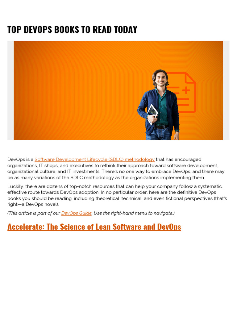 Top Devops Books to Read Today | PDF | Software Engineering | Computer ...